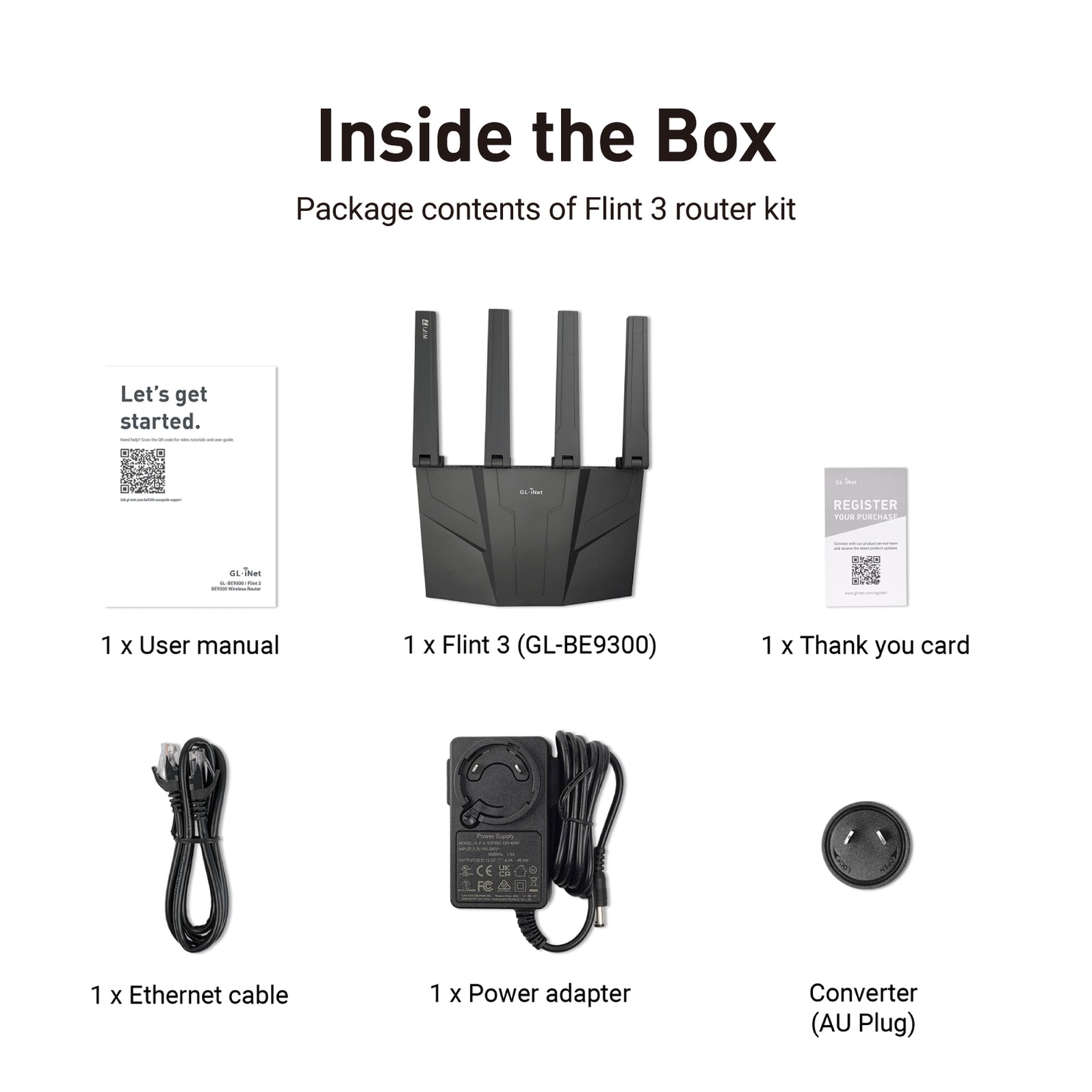 Flint 3 (GL-BE9300) Tri-band Wi-Fi 7 Home Router — GL.iNet
