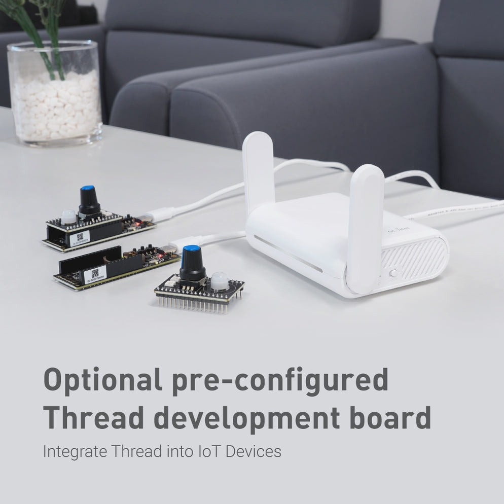 GL-S200 THREAD Border Router with three Thread Dev Boards — GL.iNet