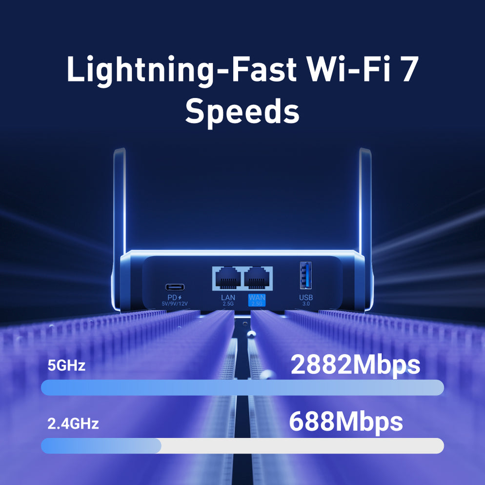 Slate 7 (GL-BE3600) Dual-band Wi-Fi 7 Travel Router — GL.iNet